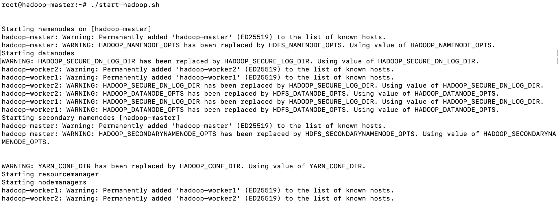 Lab 1 – Installation de l'environnement Hadoop & HDFS